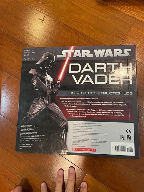 Star Wars Darth Vader A 3d Reconstruction Log Hobbies And Toys Books