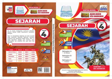 Kertas Model UASA Sejarah Tahun 4 Lazada
