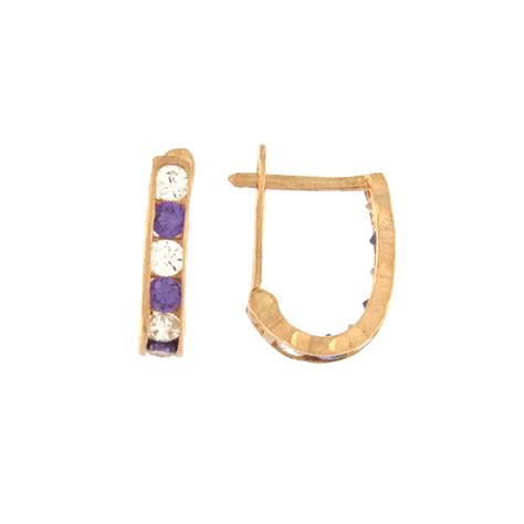 Kõrvarõngad Kuld Kamee