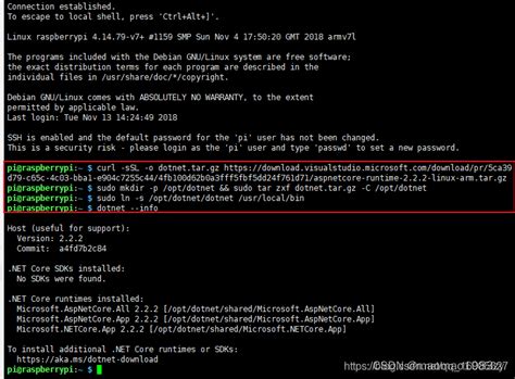 树莓派安装net 60树莓派 Dotnet Csdn博客