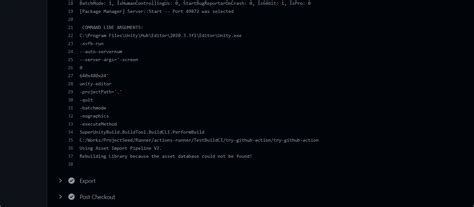 c github action unity build automation cant run stack overflow
