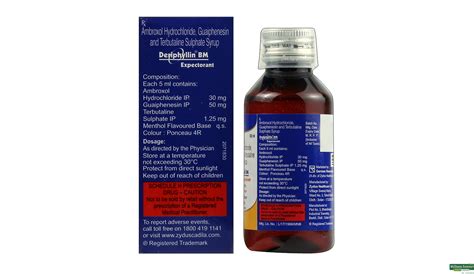 Buy Deriphyllin Bm Expectorant 100 Ml Online At Best Prices Wellness Forever