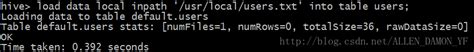 使用load Inpath导入数据时出现null原因解析 Csdn博客