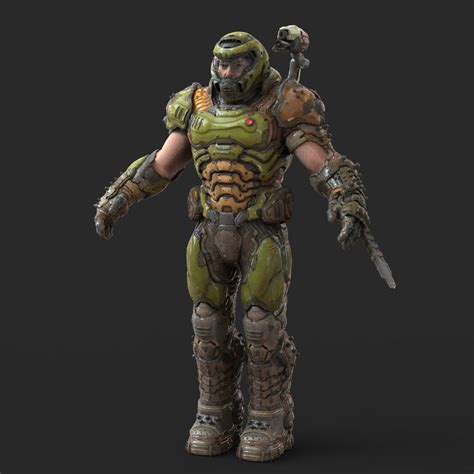 Doomslayer Eternal Custom Full Body Wearable Armor With Helmet Etsy