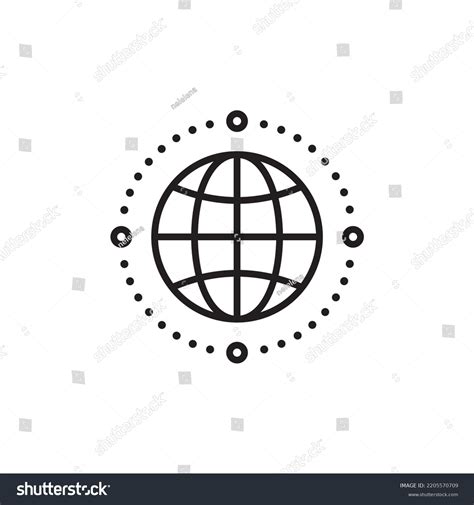 Internet Connection Icons Vector Illustration Stock Vector Royalty Free 2205570709
