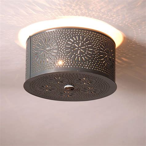 Primitive Flush Mount Ceiling Light Shelly Lighting