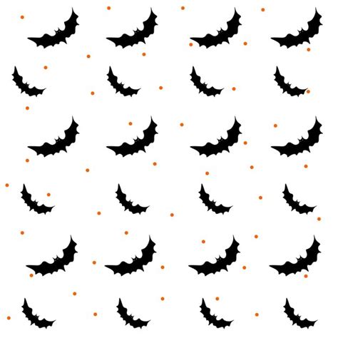 Padrão sem emenda de halloween morcegos pretos ilustração em vetor