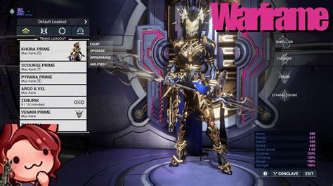 Building Strong Hildryn Muscles Warframe Youtube