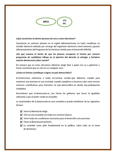 Dpcc 5to Completo Pdf Ideologías Políticas Democracia
