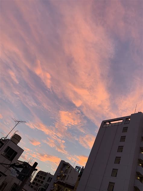 キレイな空 空 写真 夕焼け 空