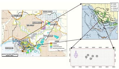 Map Of The Niger Delta Basin In Nigeria Showing Study Area And Base Map