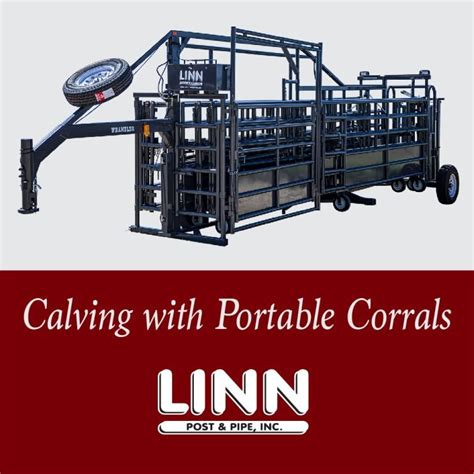 Calving With Portable Corrals Linn Post And Pipe