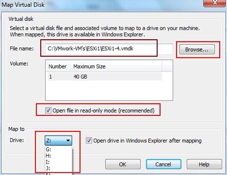 Access Vmware Vmdk Virtual Disk From Windows