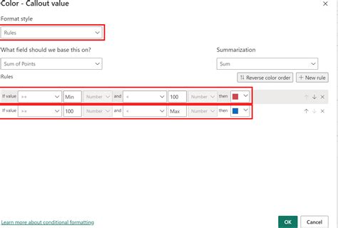 Power Bi How To Apply Conditional Formatting To A Card