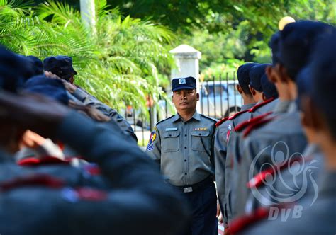 Dvb ေရြးေကာက္ပဲြ လံုျခံဳေရးရဲတပ္သားသင္တန္း ေနျပည္ေတာ္တြင္ ျပဳလုပ္ ဓာတ္ပံု