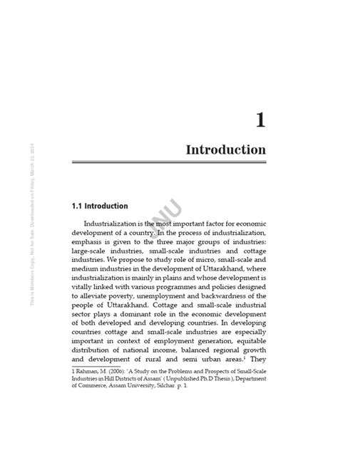 Msmes Introduction Rashmi Chaudhary Pdf Himalayas Forests