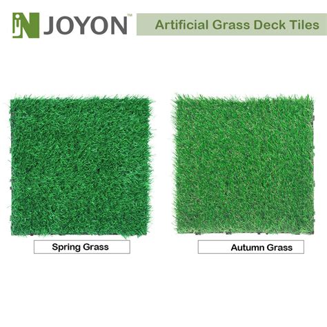 Artificial Landscaping Spring Grass Interlocking Deck Tile From China Manufacturer Joyon Deco