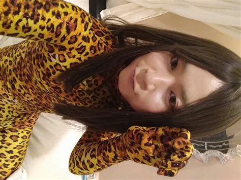 Spectacular Moment From Full Body Tights Raw Change Of Clothes Female Leopard Print Man