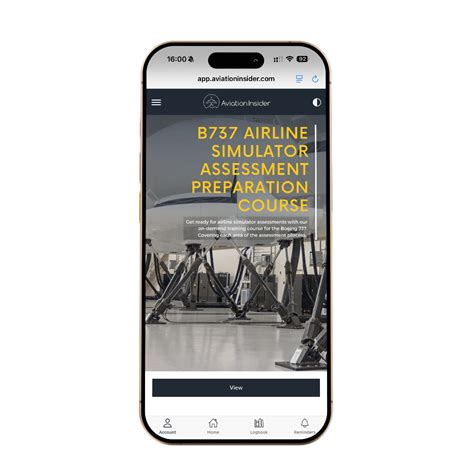 Boeing 737 Airline Simulator Assessment Preparation Course Aviation