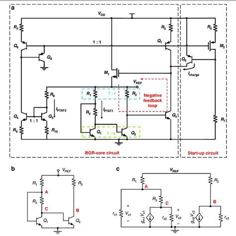 Specific Topology Of Proposed Bgr A Schematic Of The Proposed Bgr B