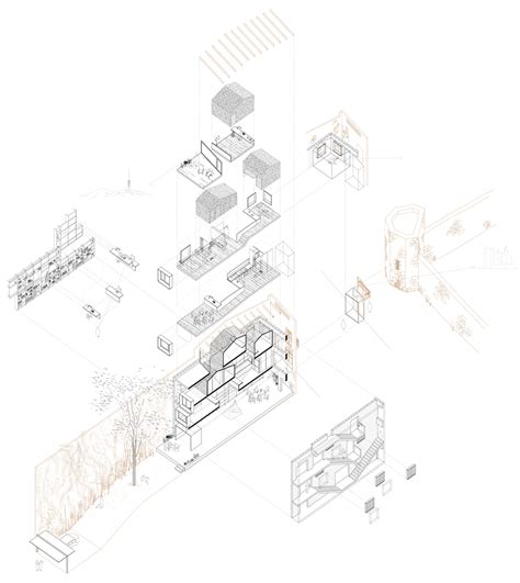 Skinny Dwelling Between Two Existing Houses Dezeen