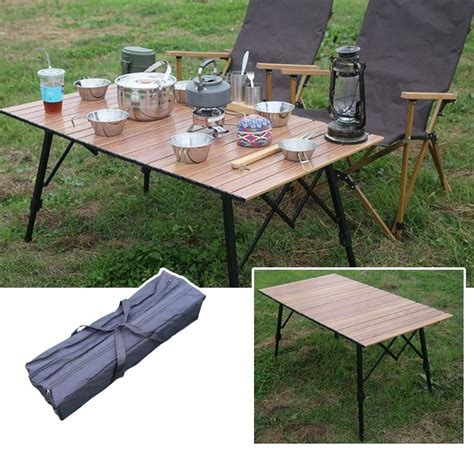 접이식 실용적인 N7132ba21a1 캠핑 테이블 차박 식탁 야외 롤 탁자 휴대용 홈플러스 택배배송