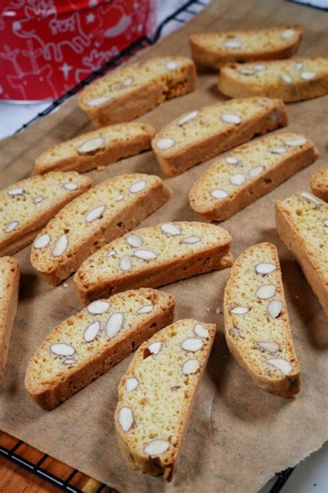 Cantuccini Rezept original italienisches Mandelgebäck