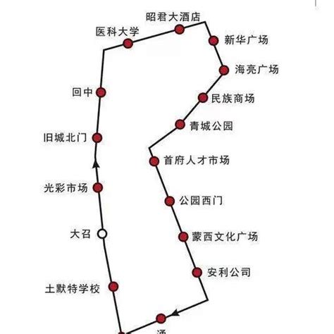 呼和浩特市夜间公交恢复运行运营首府老街