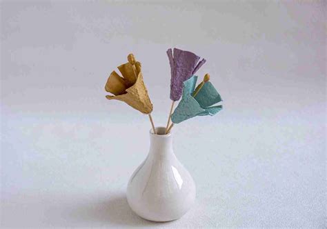 Diy Bloemetjes Maken Uit Een Eierdoos Seizoenen Blog