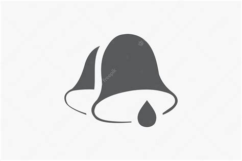 Icono De Campana Vector Servicio De Alarma Campana De Mano Signo