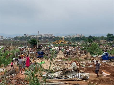 Watch Eviction Leaves Hundreds Homeless In Guwahati