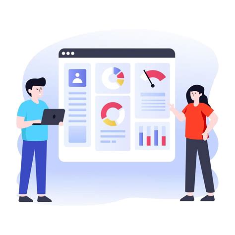 Online Data Analysis Flat Illustration Of Data Analytics 5360170