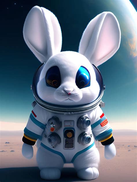 可爱的宇航兔 无界ai