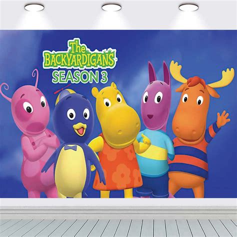 Backyardigans Backdrop Banner Party Supplies Poster Movie Theme