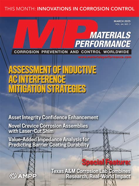 Assessment Of Inductive Ac Interference Mitigation Strategies Materials Performance