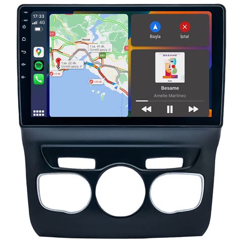 Citroen C4 Android Multimedya Sistemi (2011-2019)