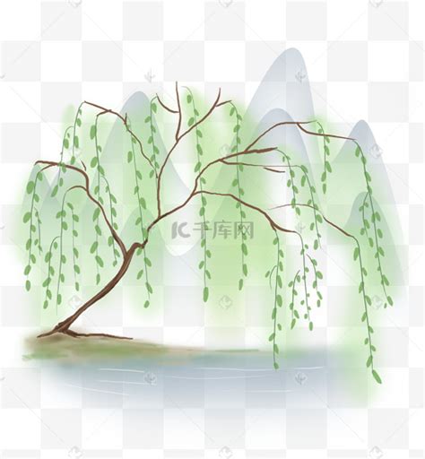 河边柳图片 河边柳图片素材免费下载 千库网