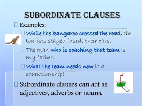 Subordinate Clause Examples And Definition Of Subordinate Clauses 7esl Images