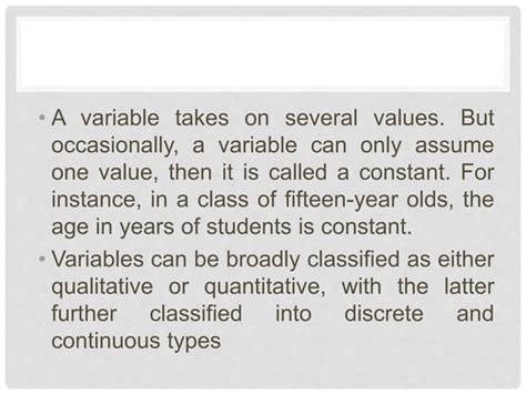 Basic Terms In Statistics Pptx