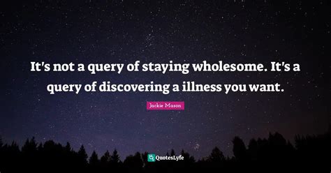 Its Not A Query Of Staying Wholesome Its A Query Of Discovering A I