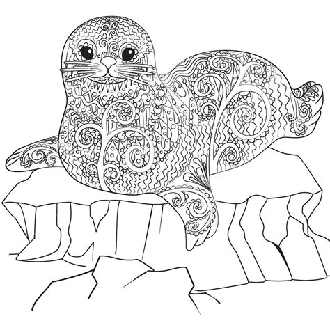 Ocean Or Frozen Mandala Art Colouring Book Wilko