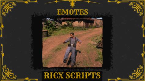 RicX RedM Scripts Emotes RedM Scripts