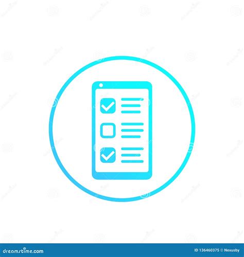 Phone Checklist Stock Illustrations Phone Checklist Stock Illustrations Vectors