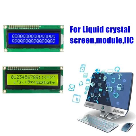 Iic I C Lcd Modul Lcd A Blue Green Screen Bietet