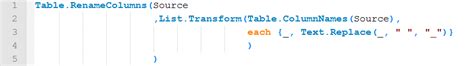 Automatical Or Bulk Rename Columns In Power Bi And Power Query
