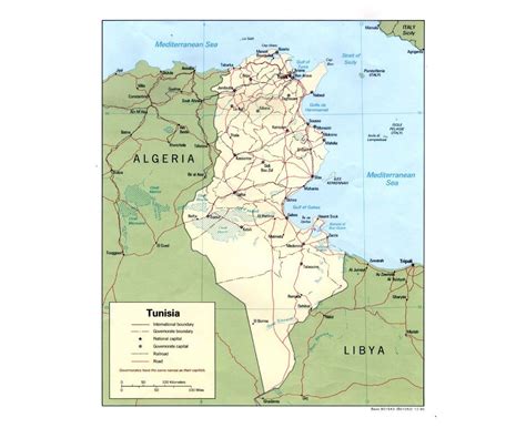 Maps Of Tunisia Collection Of Maps Of Tunisia Africa Mapsland