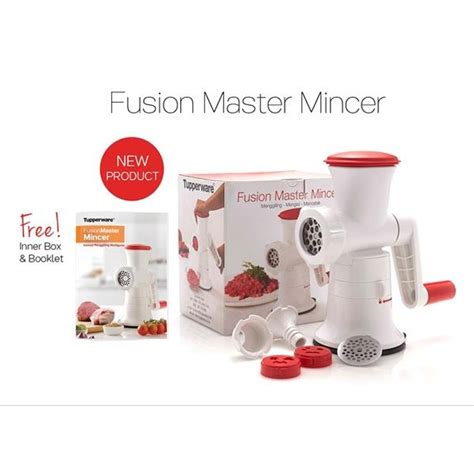 Jual Tupperware Fusion Master Mincer Penggiling Daging Manual