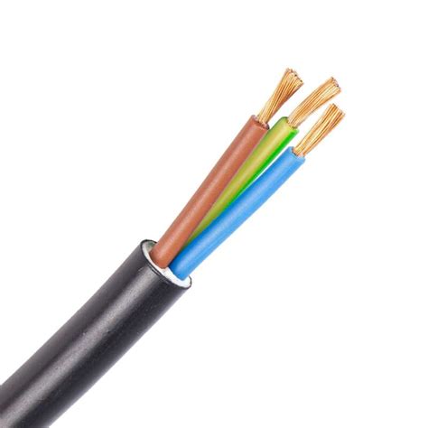 RV K Kabel 3G2 5 Mm2 Zwart Eca Ring 100 Mtr Kabelpro