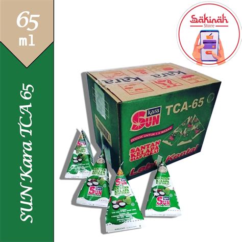 Jual Sun Kara Tca 65santan Kelapa Sunkara 65 Ml 1 Dus Isi 36 Pcs
