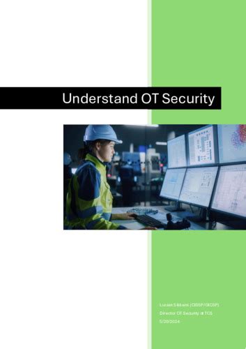 Understanding Ot Security Security Insight